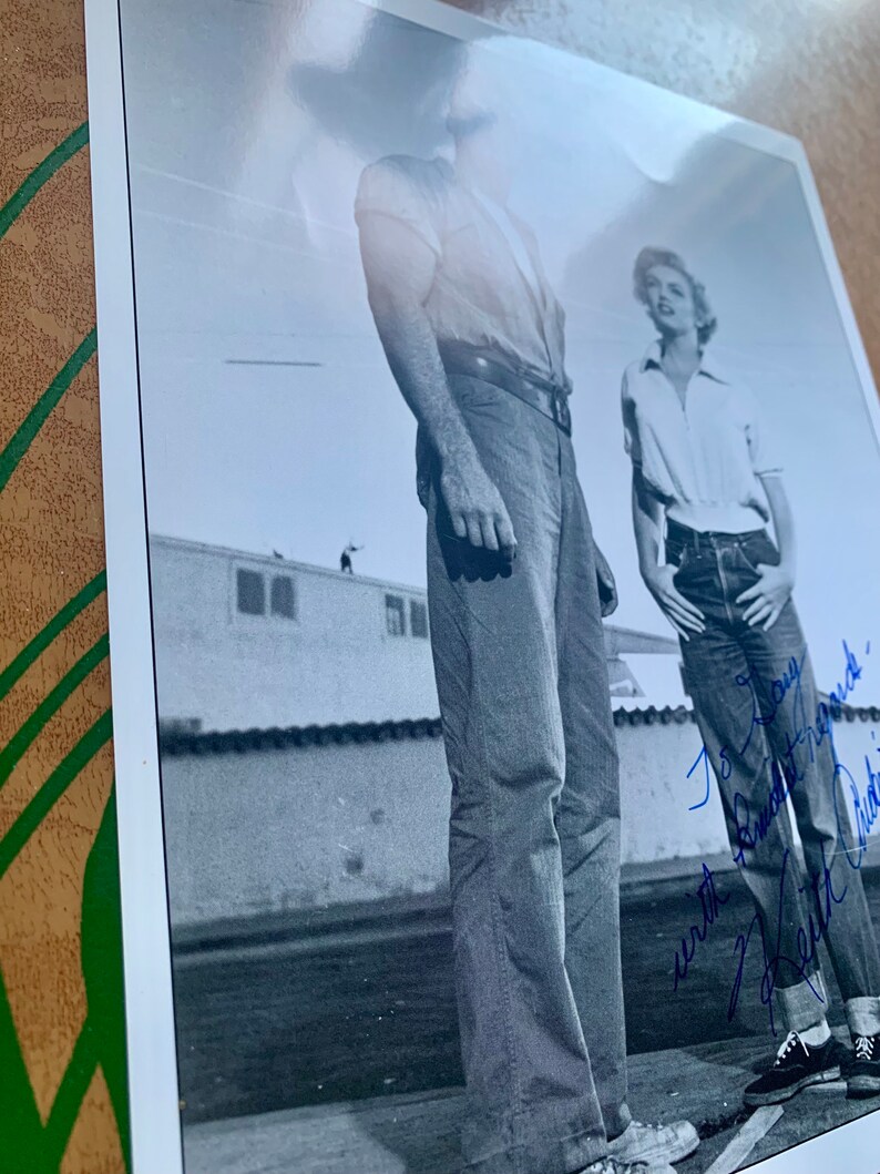 AUTOGRAPH Keith Andes 8x10 Signed Photograph Clash by Night With ...