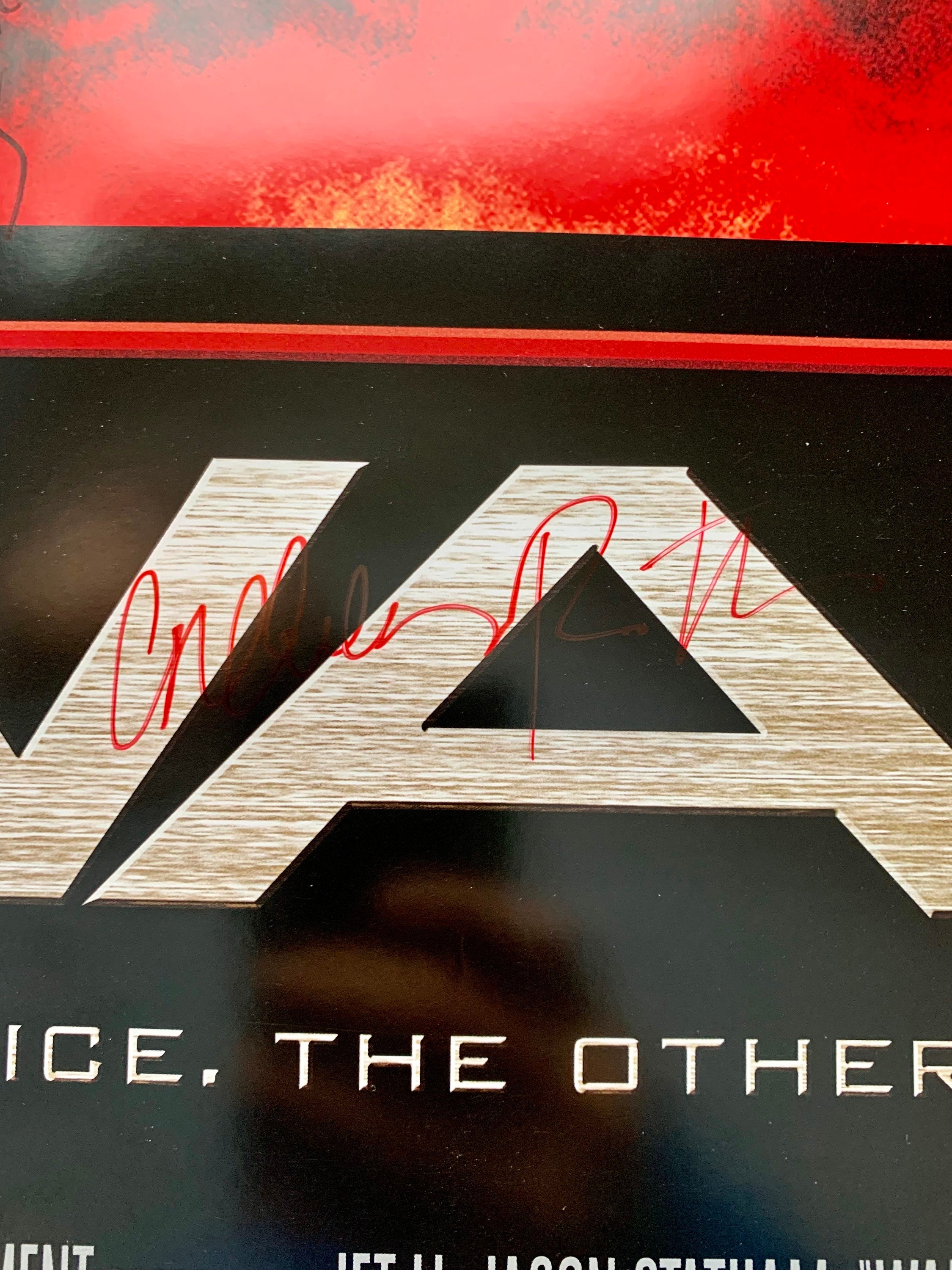 CAST AUTOGRAPH War Movie Poster Signed by 6 Including Jet Li, Jason ...