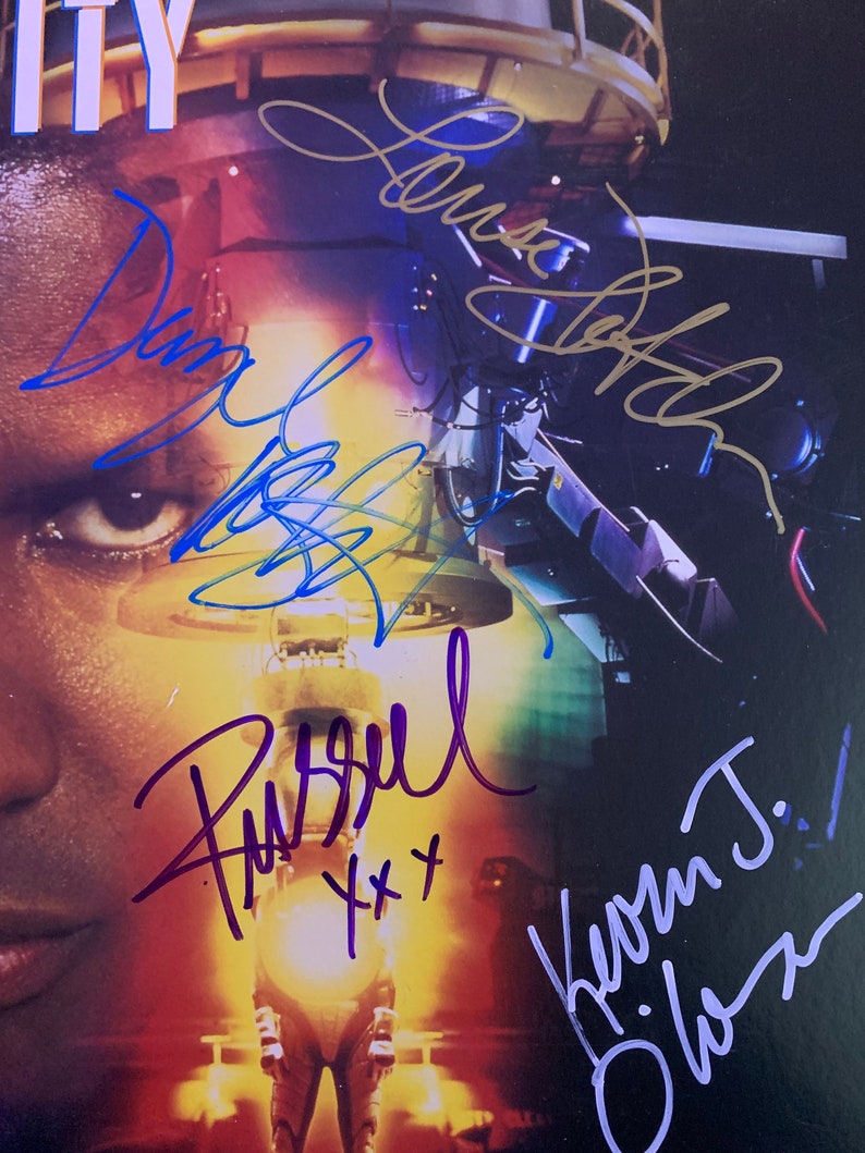 CAST AUTOGRAPH - Virtuosity - Laserdisc Signed by 6 Including Denzel ...