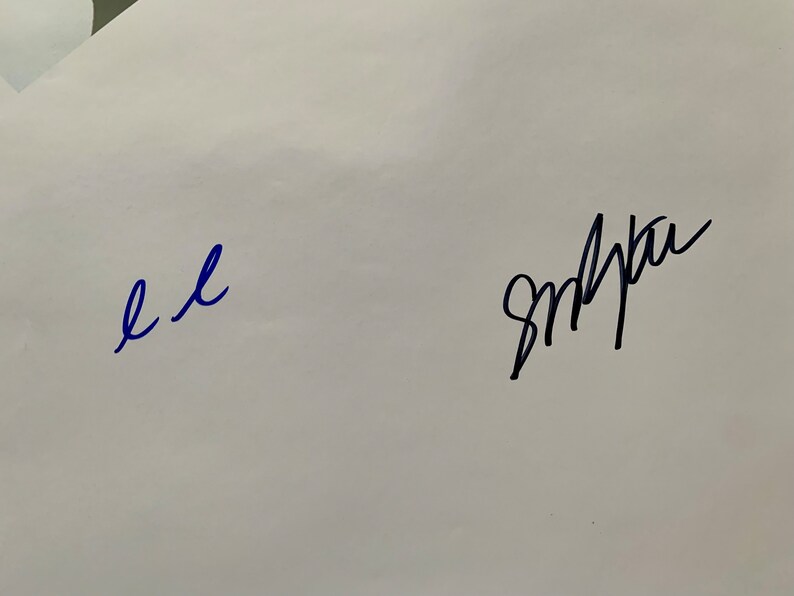 CAST AUTOGRAPH Inside Man Movie Poster Signed by 8 Including Denzel ...