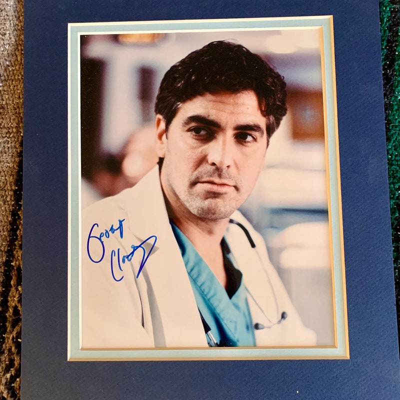 George Clooney Autograph - Etsy