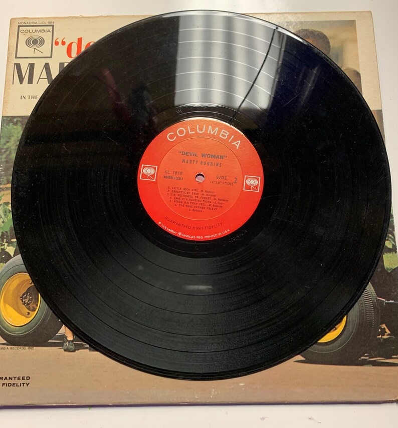 MARTY ROBBINS Devil Woman Album - Etsy