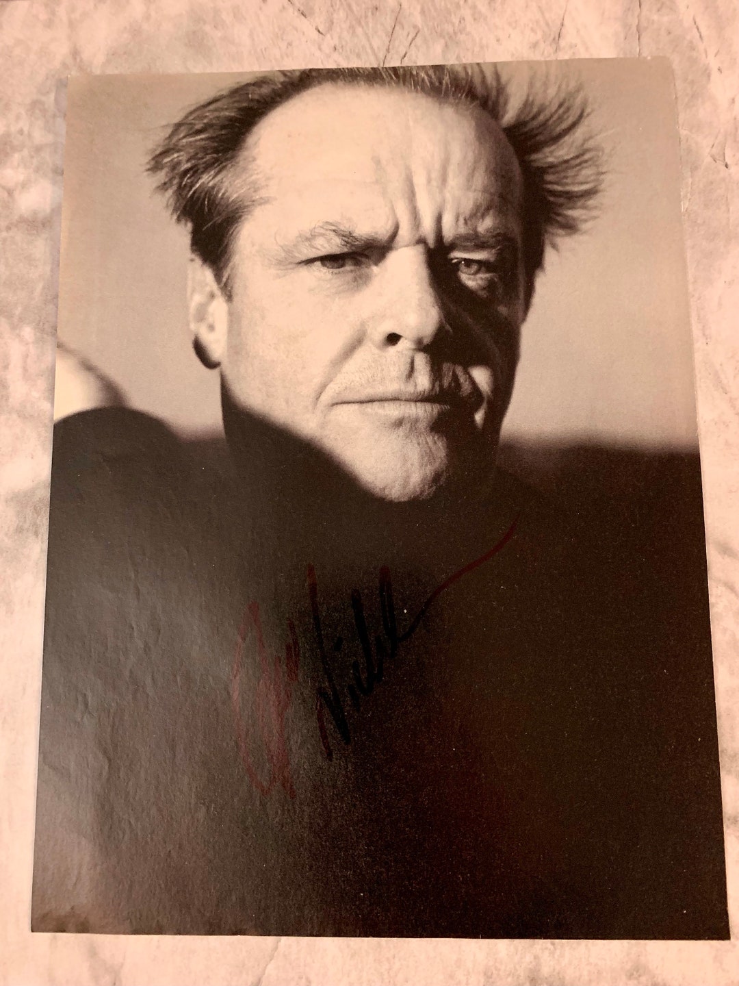 AUTOGRAPH - Jack Nicholson Magazine Page - Etsy