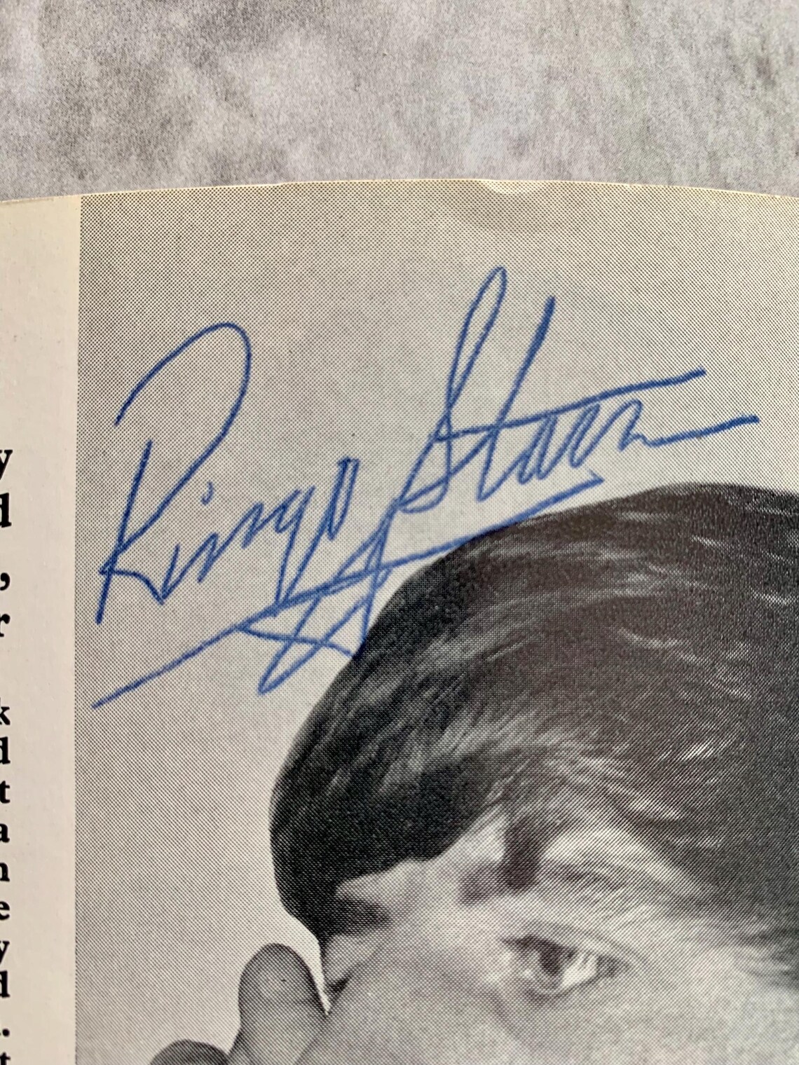 AUTOGRAPHS - Paul Mccartney, Ringo Starr & George Harrison - the ...