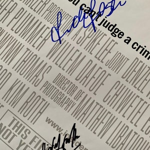 CAST AUTOGRAPH - Inside Man Movie Poster - Signed by 8 Including Denzel ...