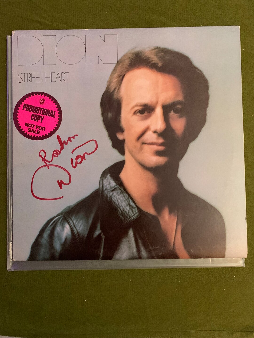 AUTOGRAPH - Dion - Streetheart Album - COA Included - Etsy