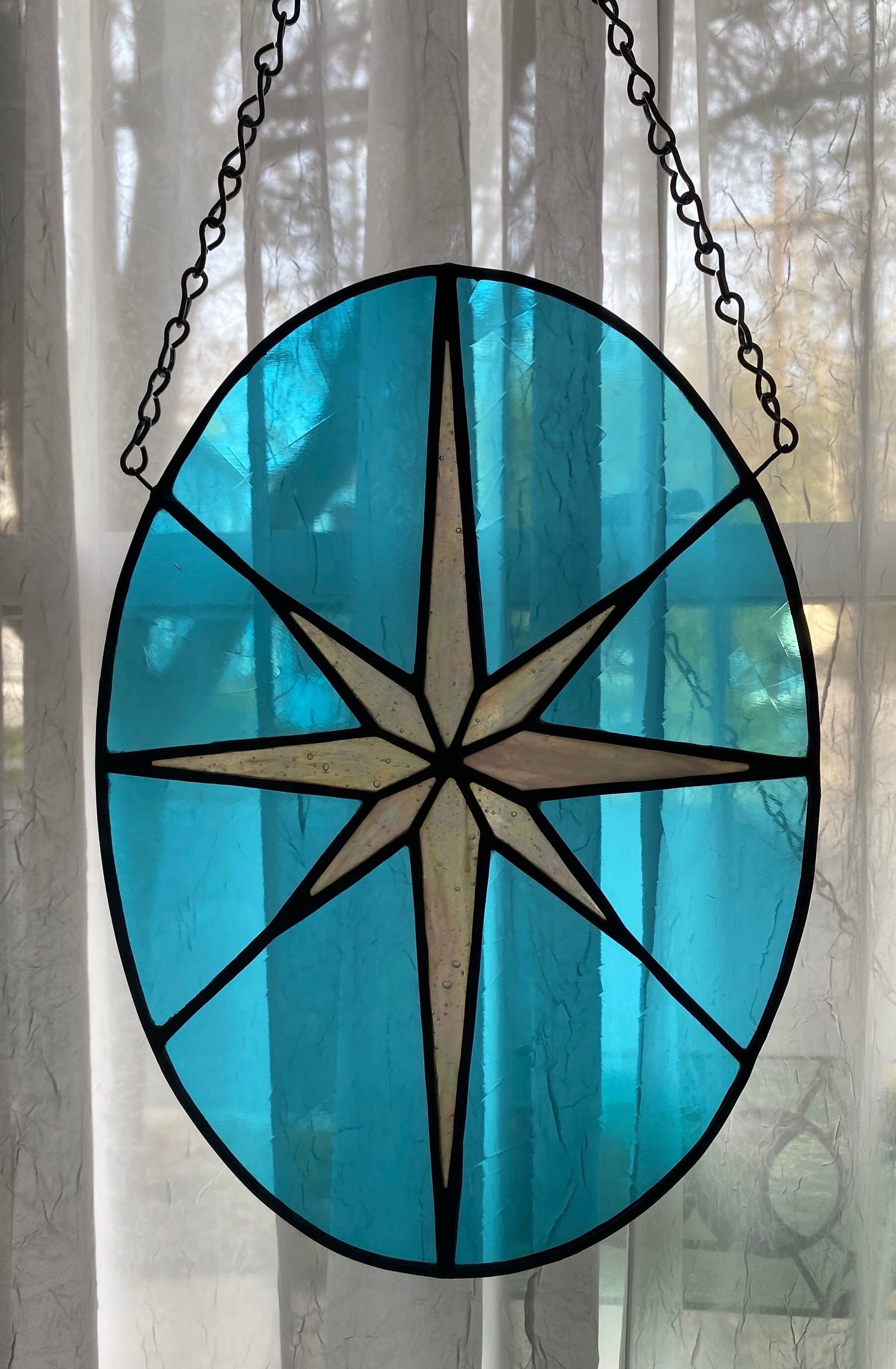 Starborn Fae // Stained Glass Suncatcher // Crescent City // Acotar ...