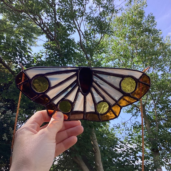 Moth Stained Glass - Etsy