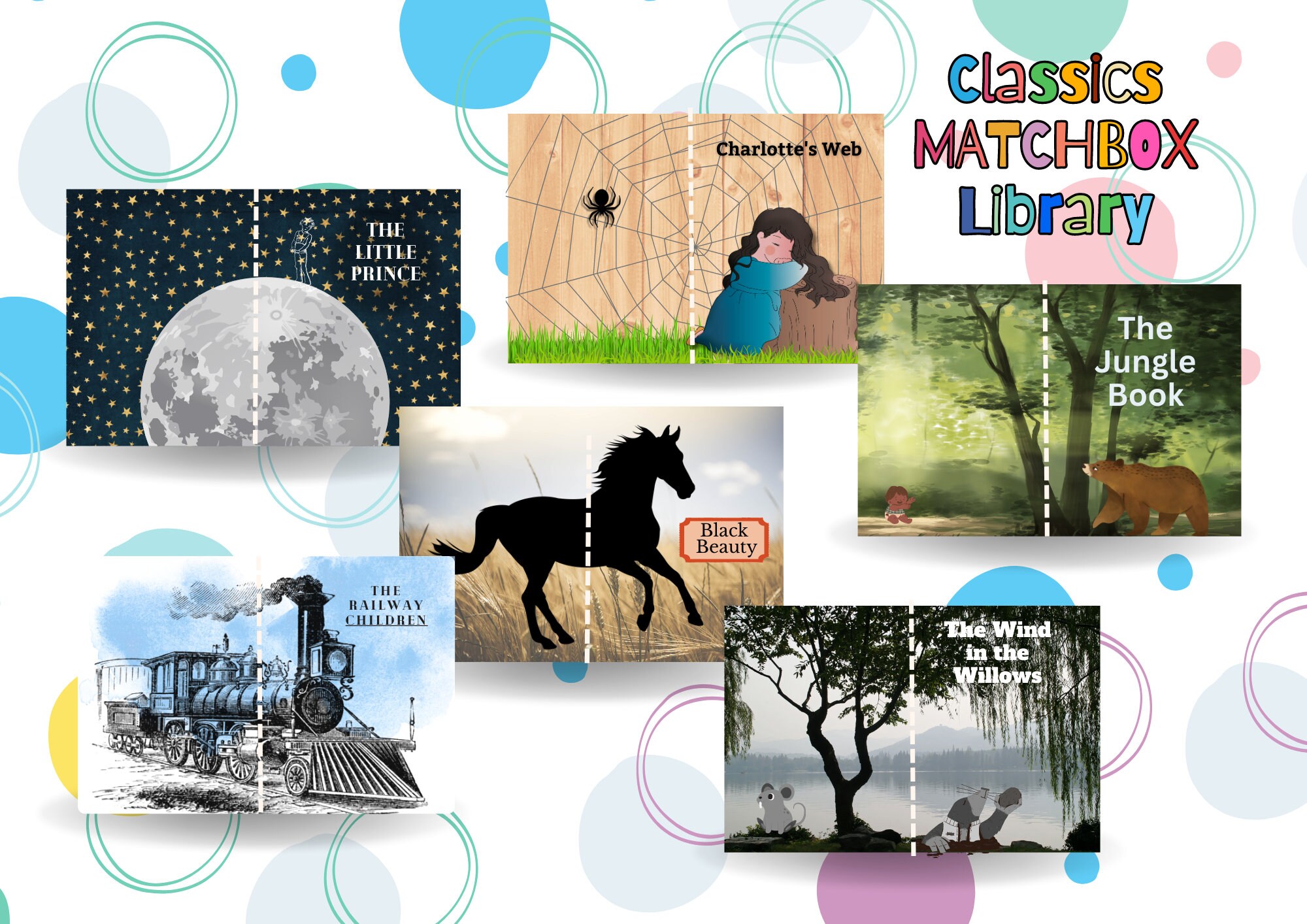 CLASSIC Matchbox Library | Paper Craft for Kids | Printable Notebook ...
