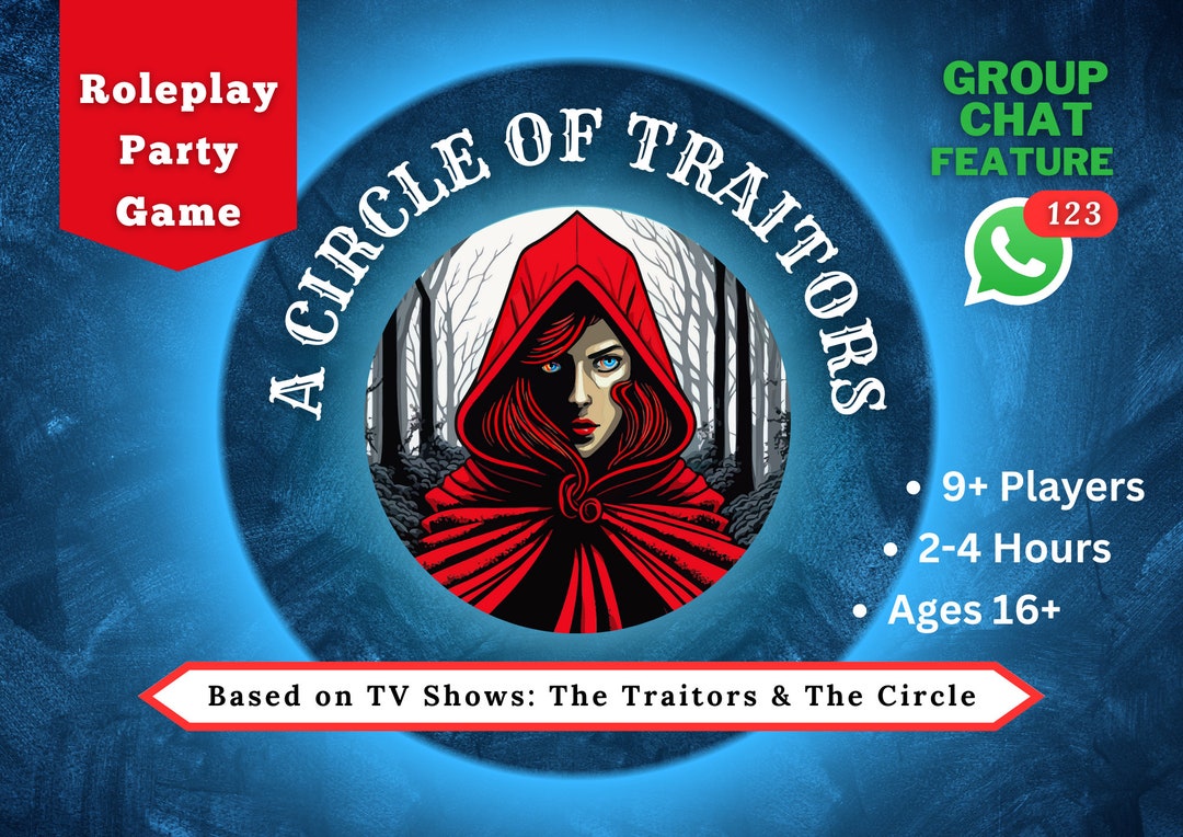 The Circle of Traitors | A Party Game for Groups | 2hrs+ - Etsy