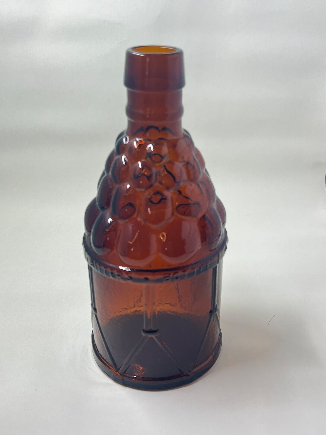 Amber Army Bottle by Wheaton Bitters Collectible - Etsy