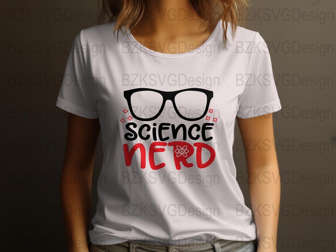 Science Nerd Svg Sublimation Design School Vibes Svg - Etsy