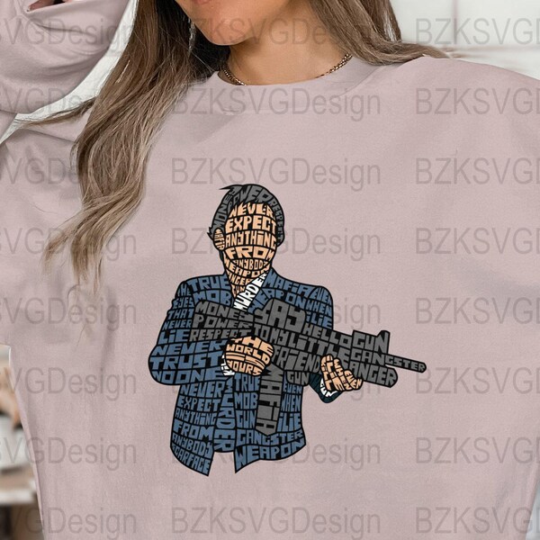 Scarface Svg - Etsy