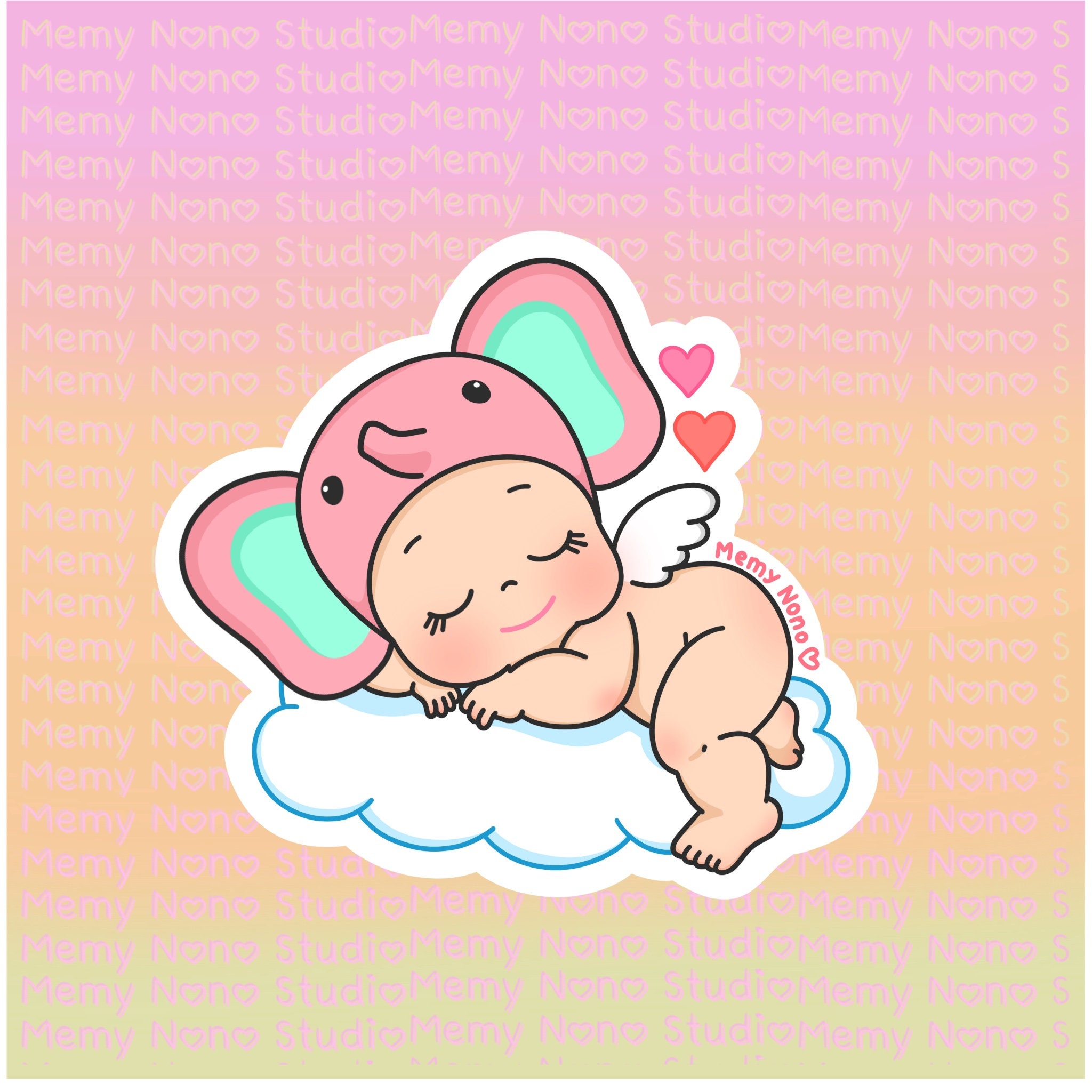 Sonny Angel Stickers Kewpie Stickers Dreaming Sonny Angel Stickers ...