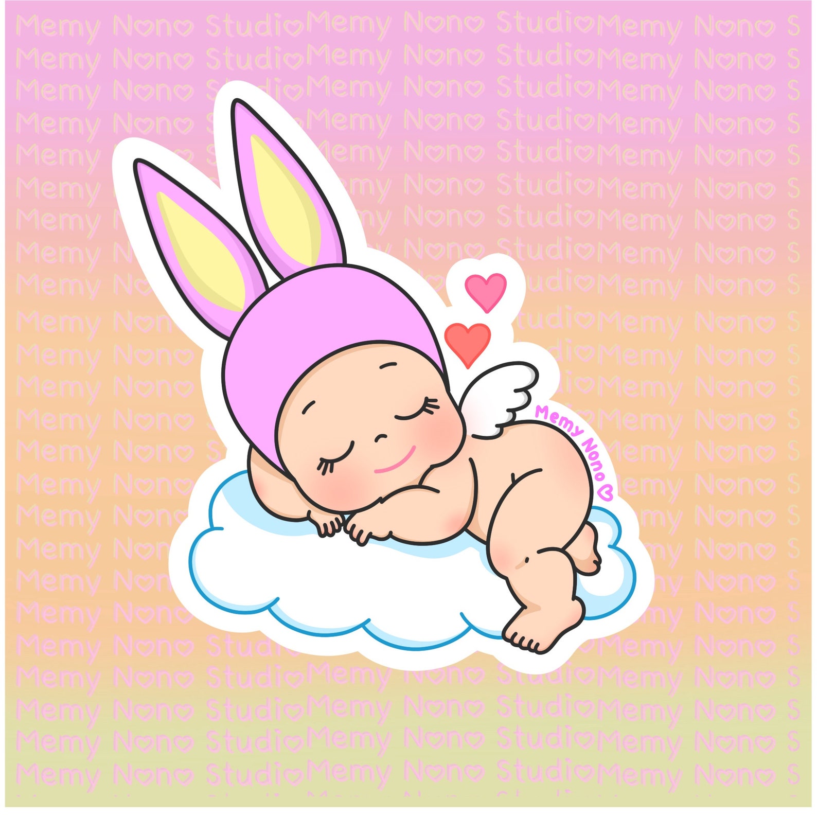 Cherub Angel Stickers Kewpie Stickers Dreaming Kewpie Angel Stickers ...