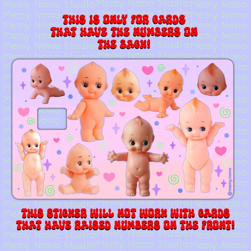 Card Stickers - Etsy