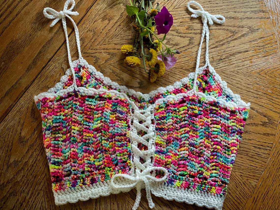 Lena Bralette Top PDF Pattern - Etsy