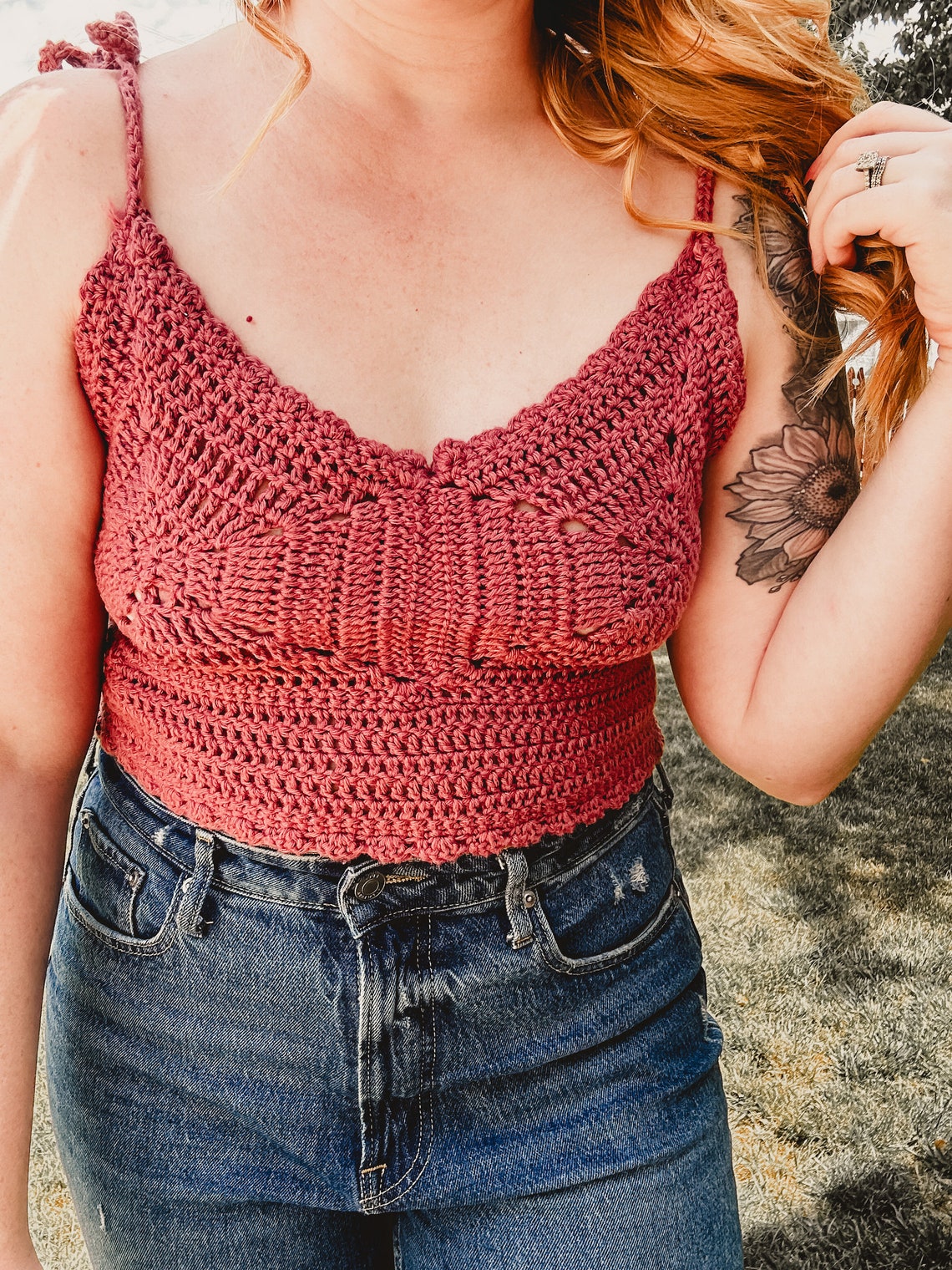 Lena Bralette Top PDF Pattern - Etsy
