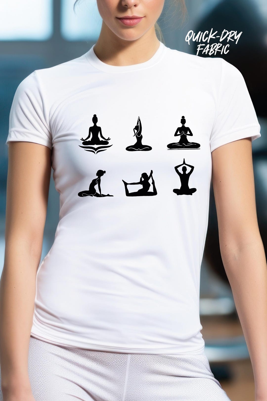 Unisex Quick-dry Yoga Shirt, Moisture Wicking Workout Tee, Meditation ...