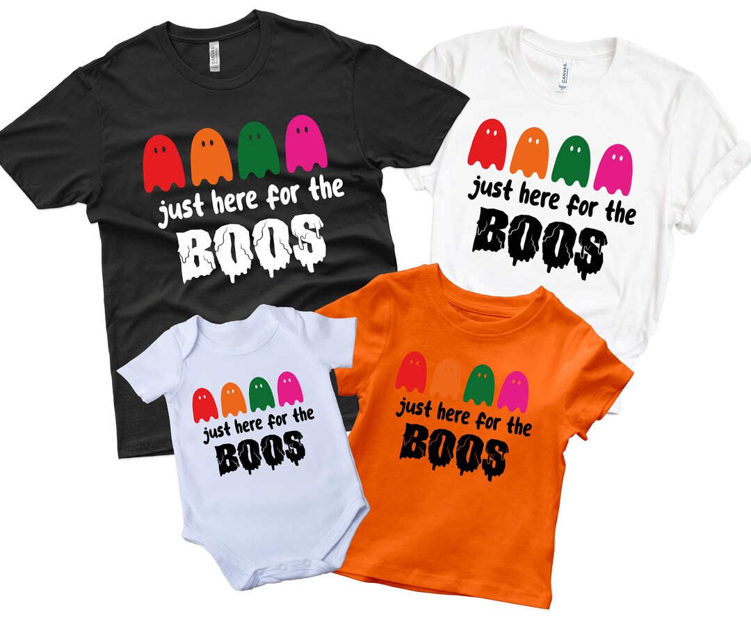 Boos Family Shirt Shirts, Custom Halloween Shirts, Kids Halloween ...