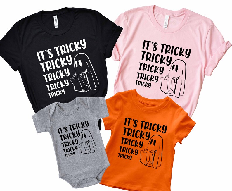 It's Tricky Family Shirt It's Tricky Tee Trick or - Etsy