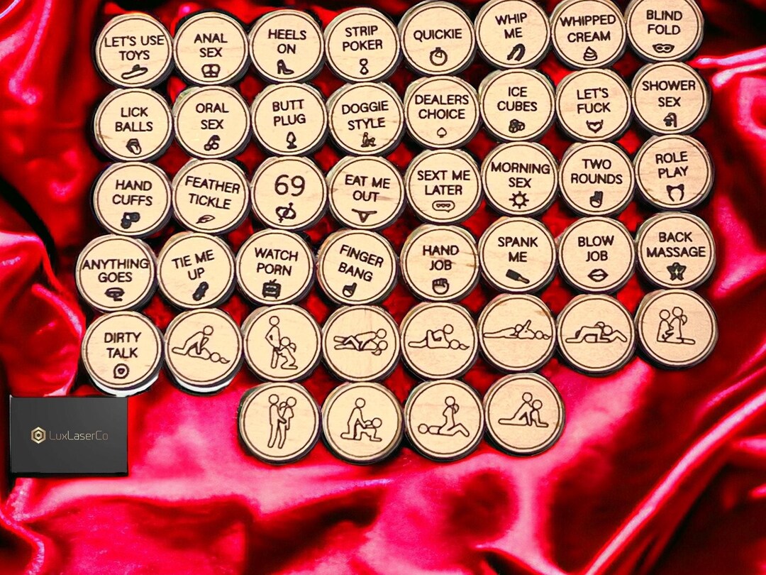 Sex Game Tokens, Adult Tokens, Bridal Shower Gift, Bachelorette Party ...