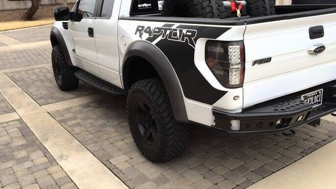 2010-2014 Ford F150 Raptor SVT Bedside Vinyl Graphics Matte Black 3M - Etsy
