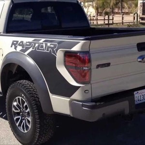 2010-2014 Ford F150 Raptor SVT Bedside Vinyl Graphics Matte Black 3M - Etsy