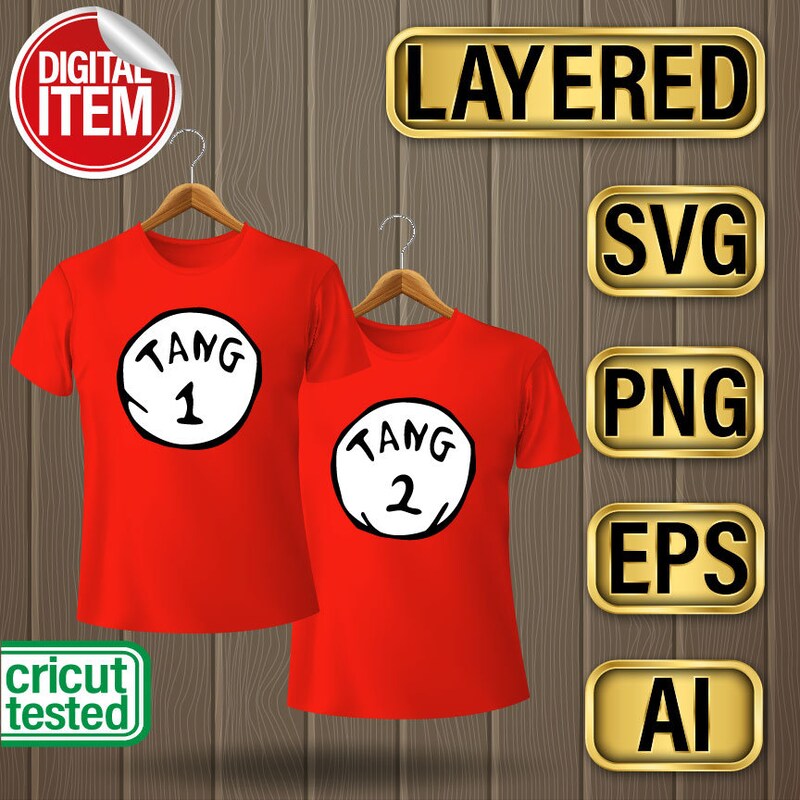 Thing 1 Thing 2 Faces - Etsy