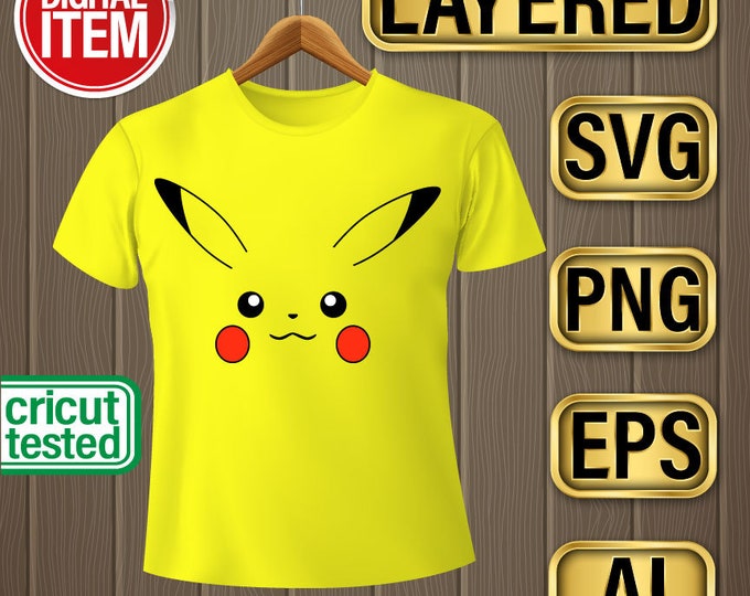 Girls Pocket Monster Pika Costume Accessories Headband Ears - Etsy