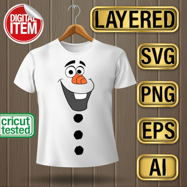 Olaf Face - Etsy