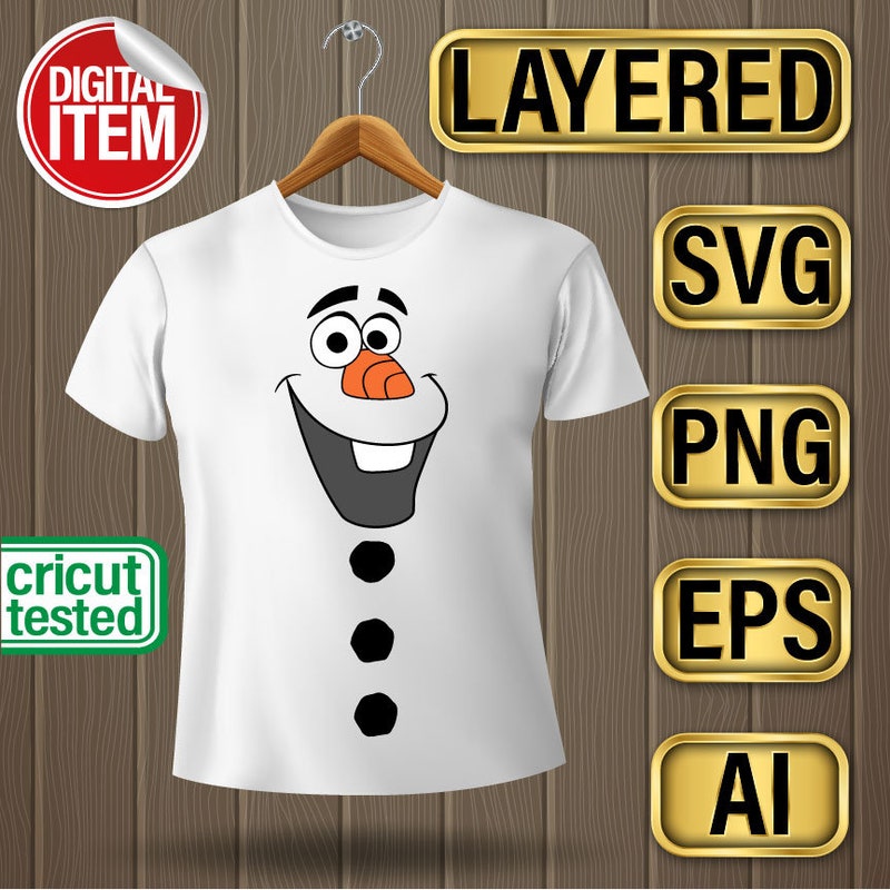 Cara de olaf - Etsy México