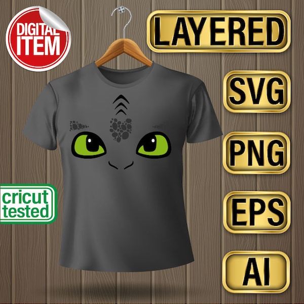 Toothless Svg - Etsy Canada