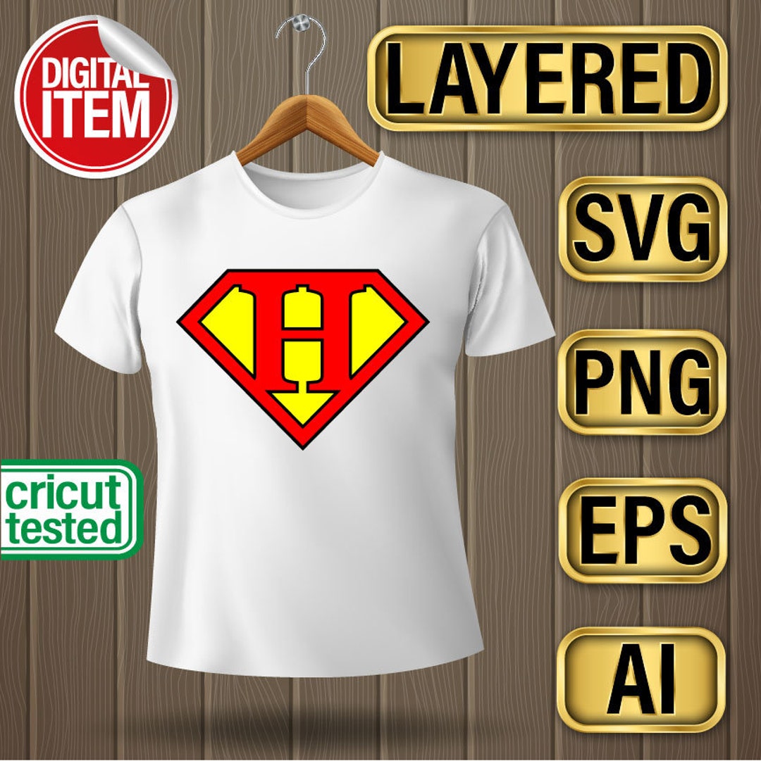 Letter H, Layered Ready to Cut Files, Files Are Cricut, Silhoutte ...
