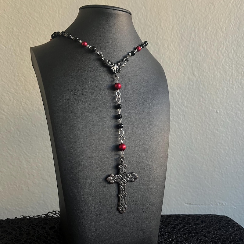 Goth Rosary - Etsy