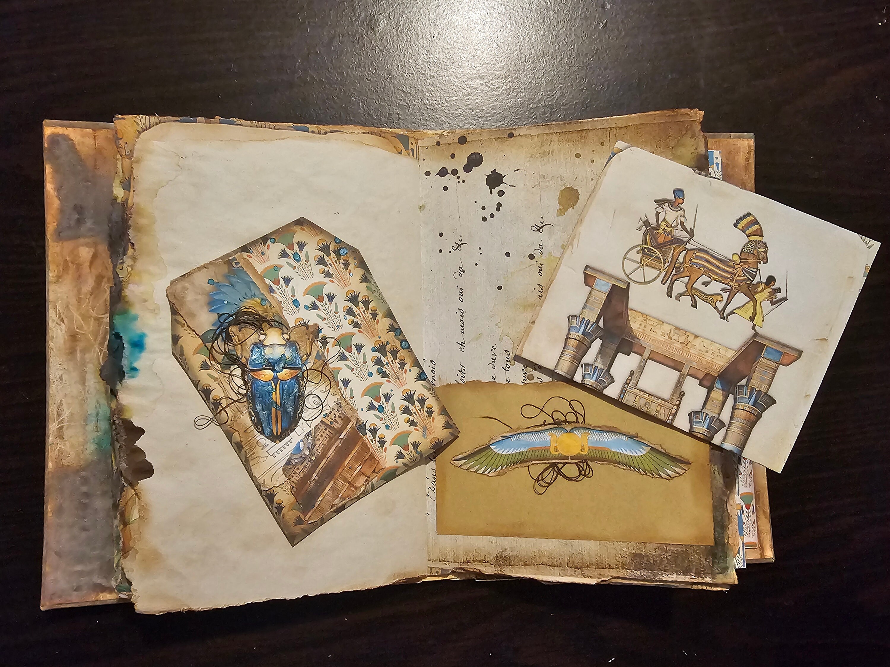 Ancient Wonders Egypt Junk Journal - Etsy