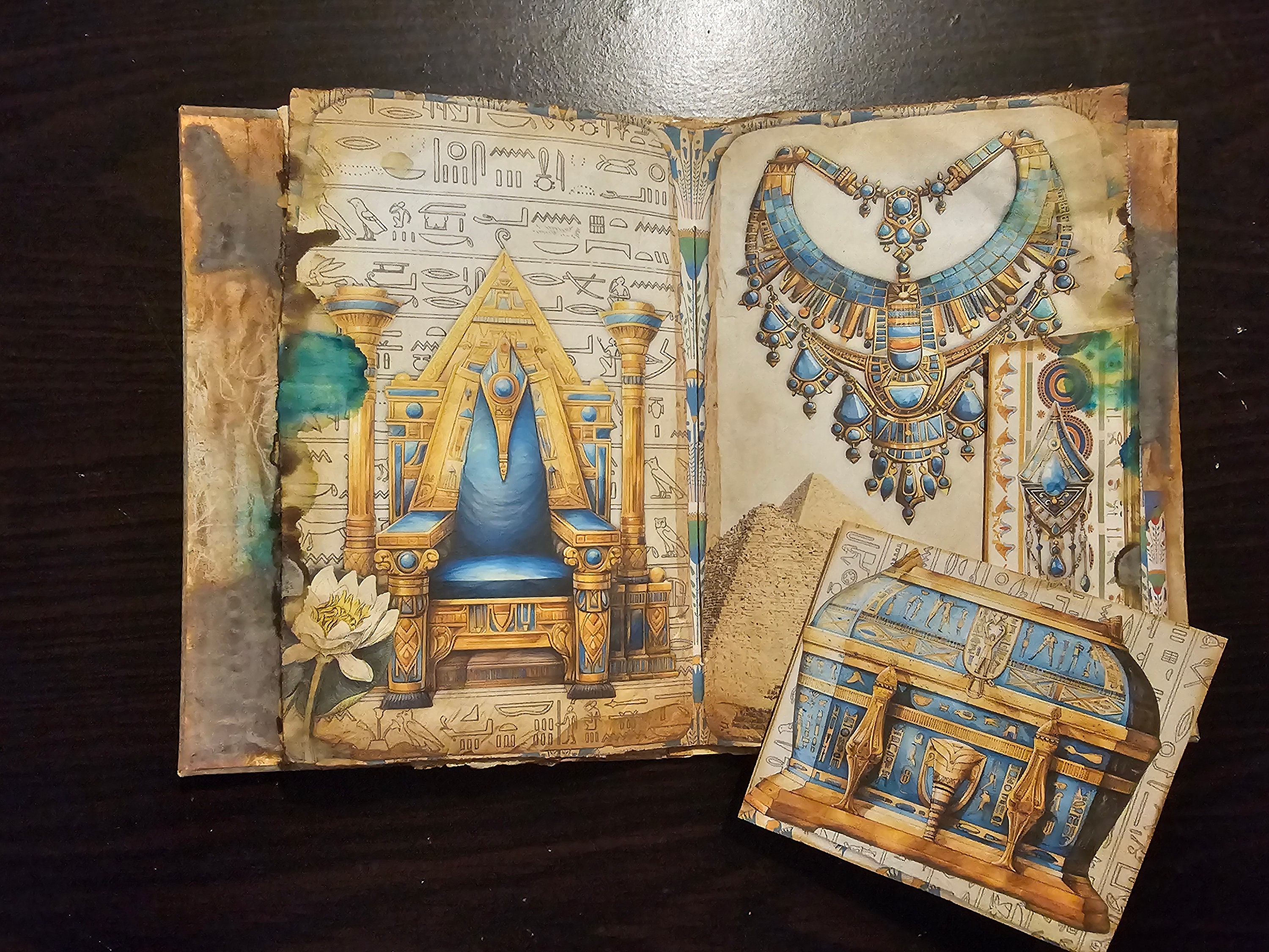Ancient Wonders Egypt Junk Journal - Etsy