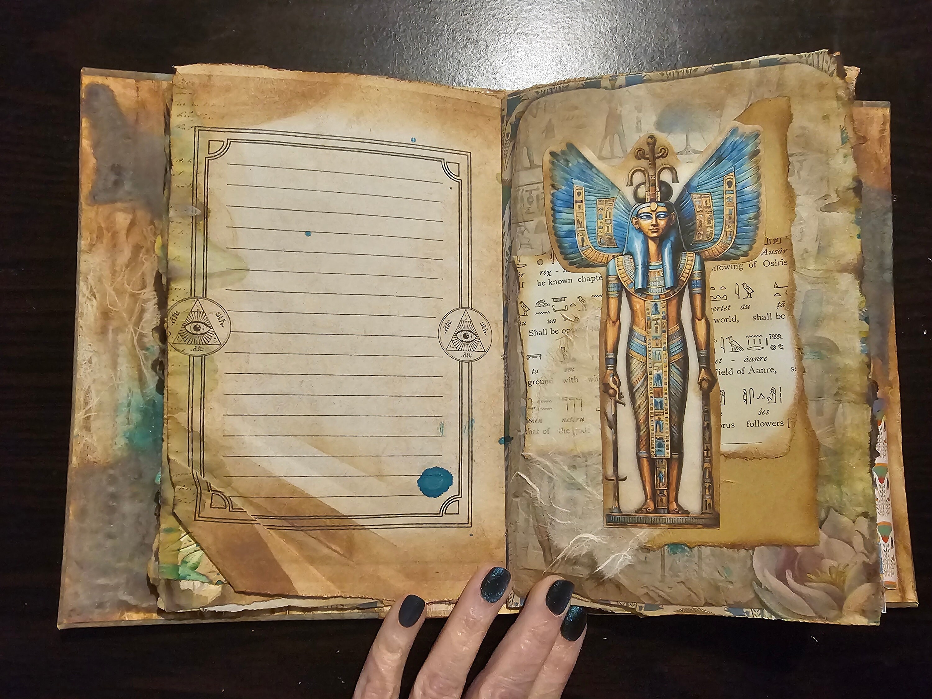 Ancient Wonders Egypt Junk Journal - Etsy
