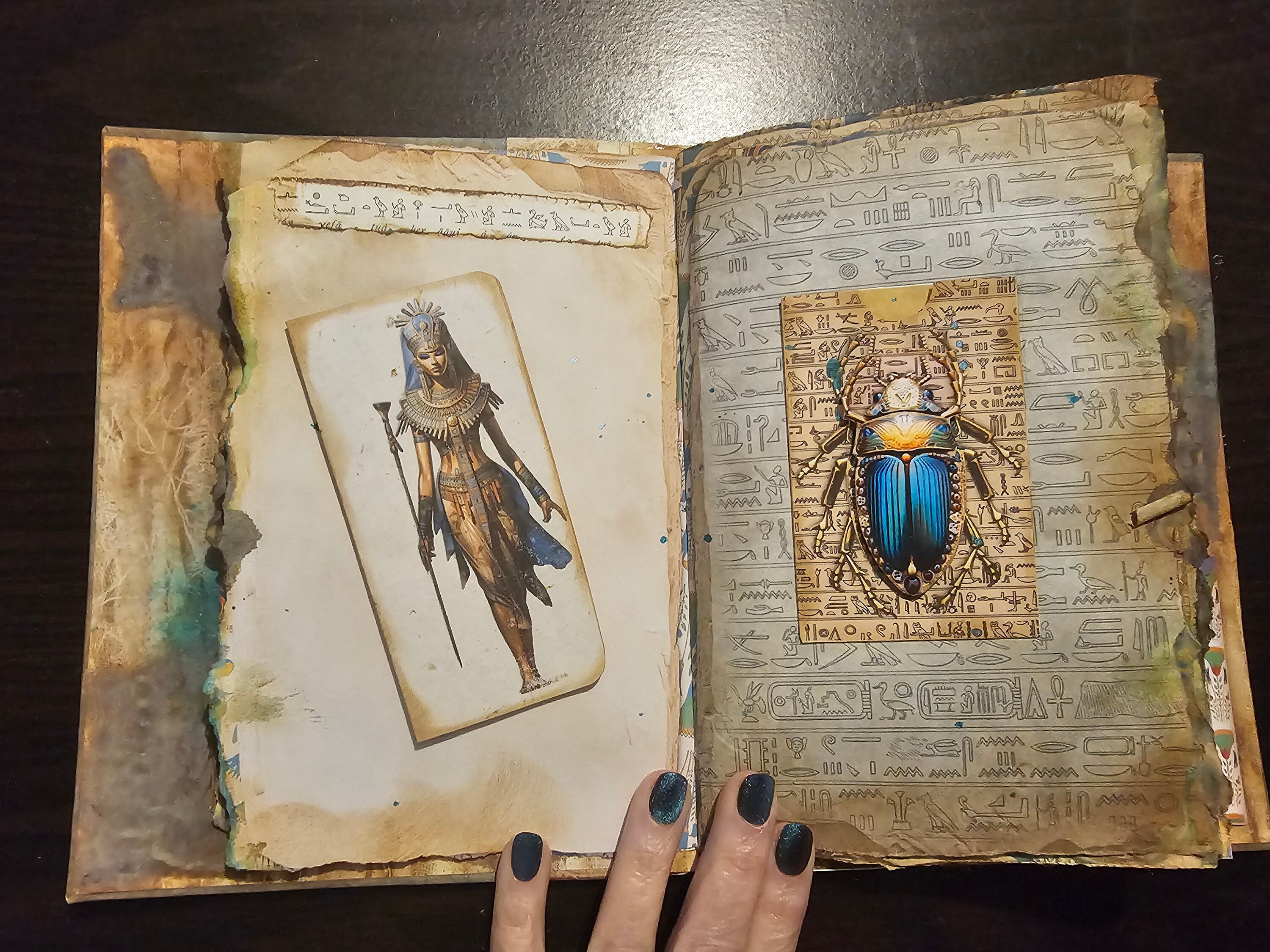 Ancient Wonders Egypt Junk Journal - Etsy