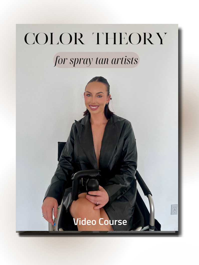 Color Theory/fitzpatrick Scale Video Course for Spray Tan Artists - Etsy