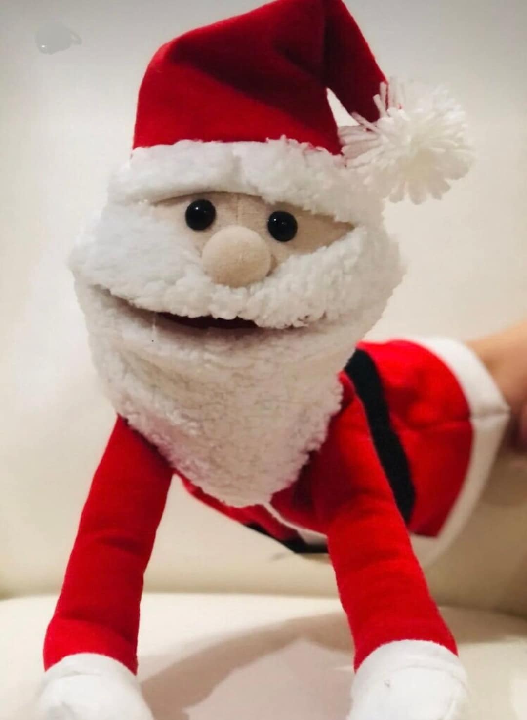 Santa Claus Hand Puppet New Year - Etsy