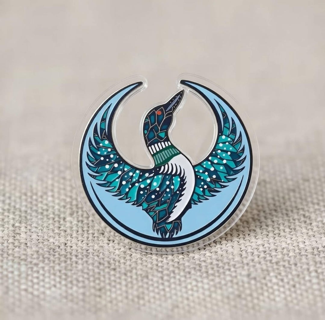 Rebellions Are Built on OPE Acrylic Pin, Minnesota Loon Salt the ...