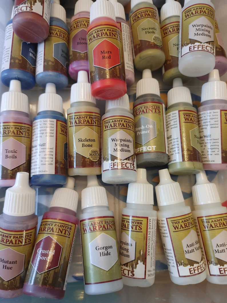 Army Painter War Paints Effects Paints New Paints - Etsy