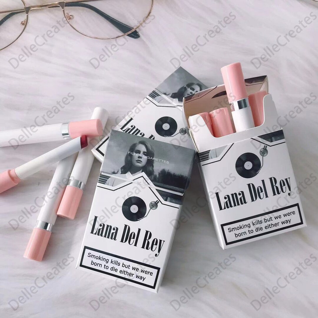 Lana Del Rey Lipsticks Set,gift for Her,customiz Box With Your Photo ...