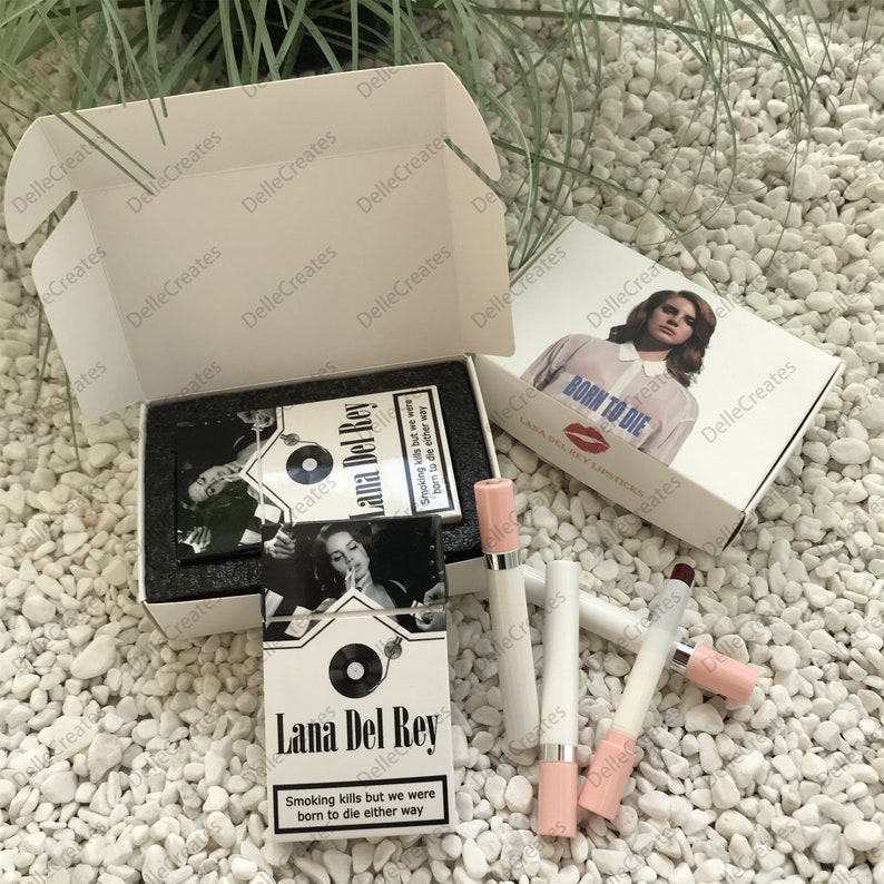 Lana Del Rey Lipsticks Set,christmas Gift for Her,designed Box With ...