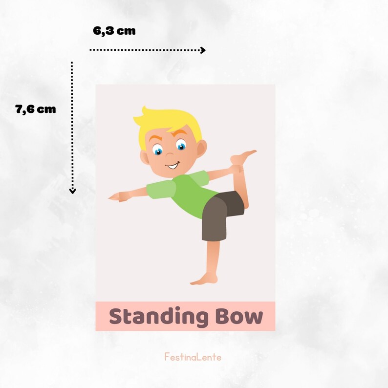 16 Yoga Cards KIDS YOGA Flashcards Nomenclature Flashcards Printable ...