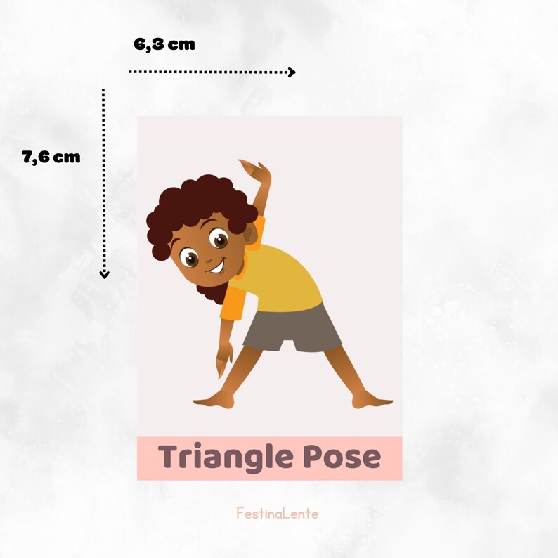 16 Yoga Cards KIDS YOGA Flashcards Nomenclature Flashcards Printable ...