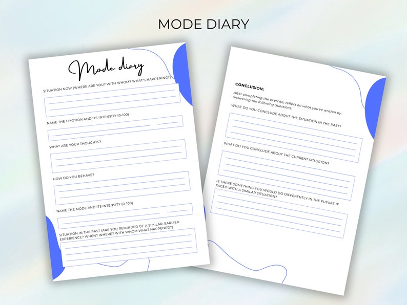 Mode Workbook Dutch English Schema Therapy PDF Download Personality ...