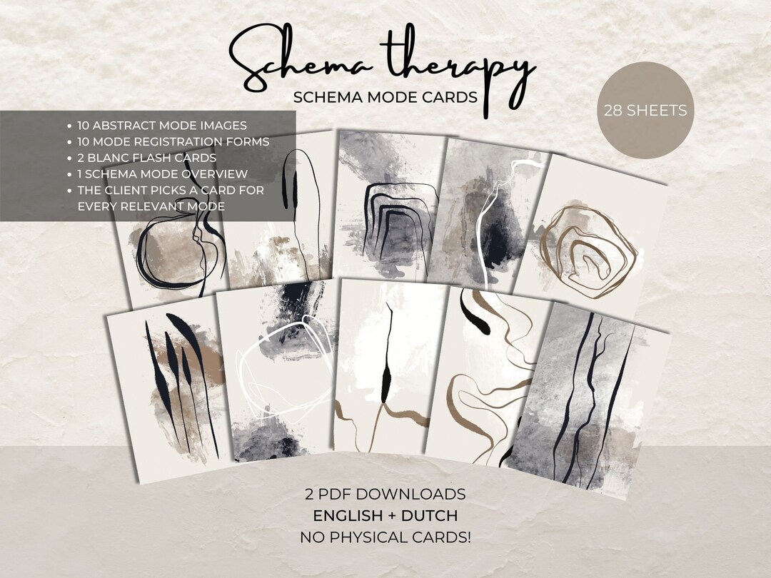 Schema Mode Cards | English + Dutch | PDF Download | Personality ...