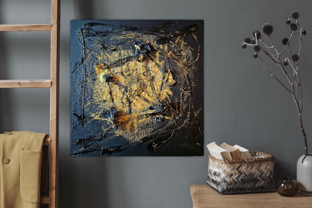 Abstract Art, Abstract Acrylic Painting, Modern Art, Unique, Hand ...